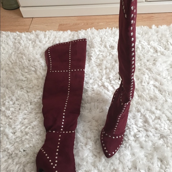 Yoki | Shoes | Thigh High Suede Boots | Poshmark